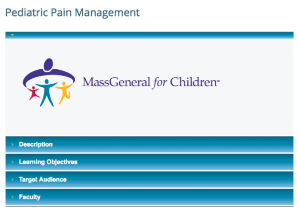 Pain Management CME from the MMS and NEJM Group - Pain Management CME